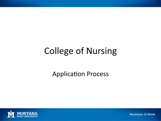 General Application Video