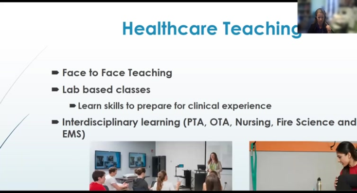 Online Learning for Healthcare (Lab-based and/or Skill-base) Courses