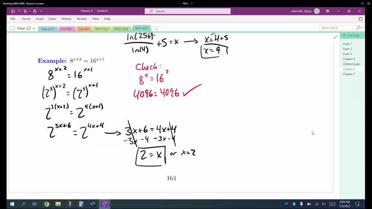 Exponential word problems!