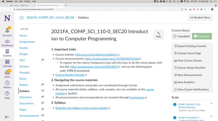 Lecture 02 (Part 1): 9/24