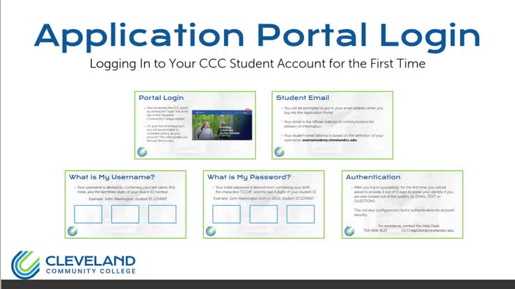 Application Portal Login