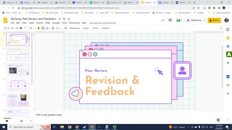 Feedback and Revision