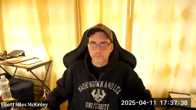 Elliott Miles McKinley's Zoom Meeting