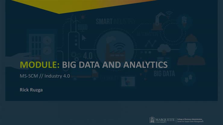 MS-SCM - Big Data and Analytics