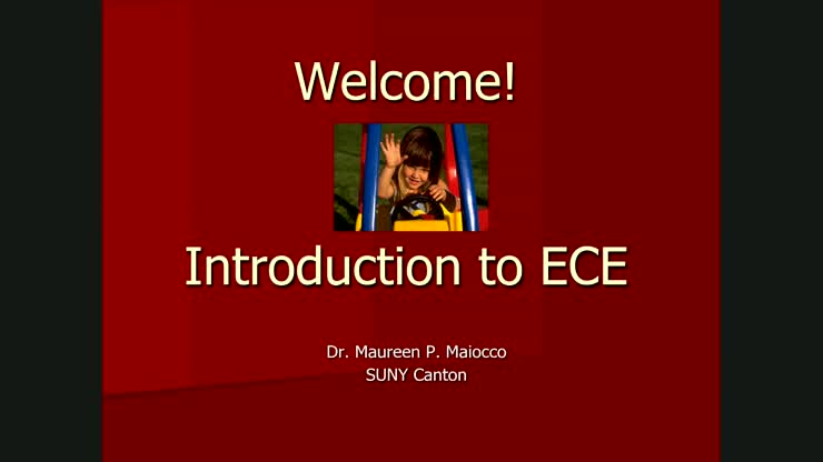 Intro to ECE - Key Terms ECHD 101 Dr. Maiocco cc