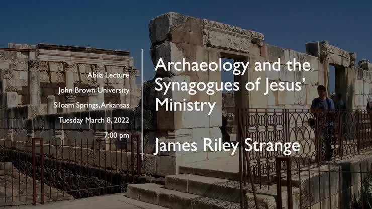 Abila Lecture -Spring 2022 - James Riley Strange