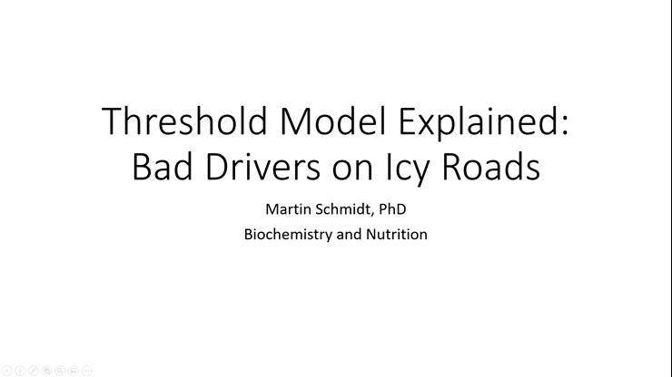 Threshold Model Explained - Drivers and Roads