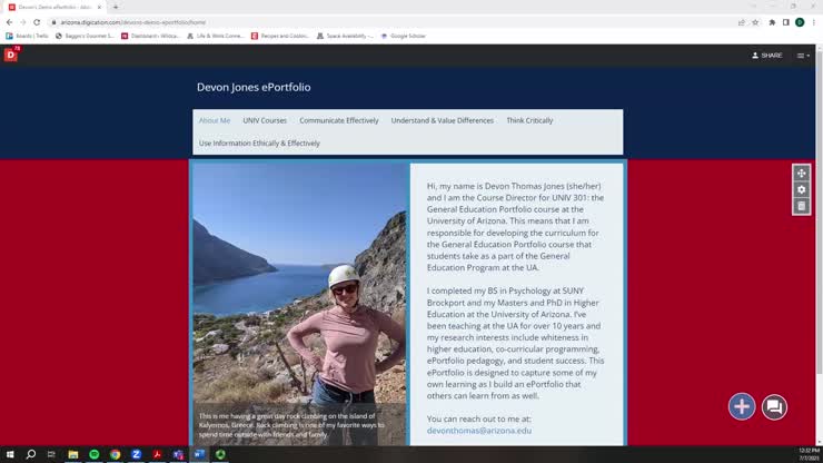 Adding Learning Artifacts to your ePortfolio
