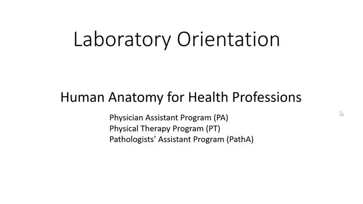 Laboratory Orientation Video
