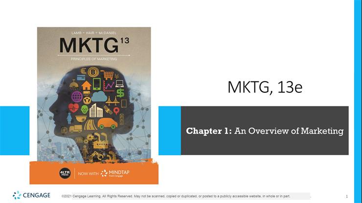 MKTG 13 Chapter 1