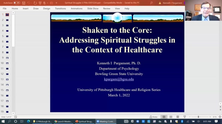 HRLS - Shaken to the Core (Kenneth Pargament)