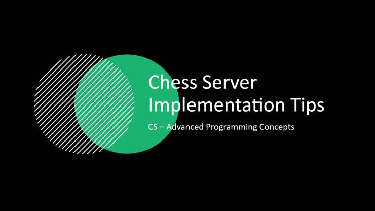 CS 240 - Chess Server Implementation Tips