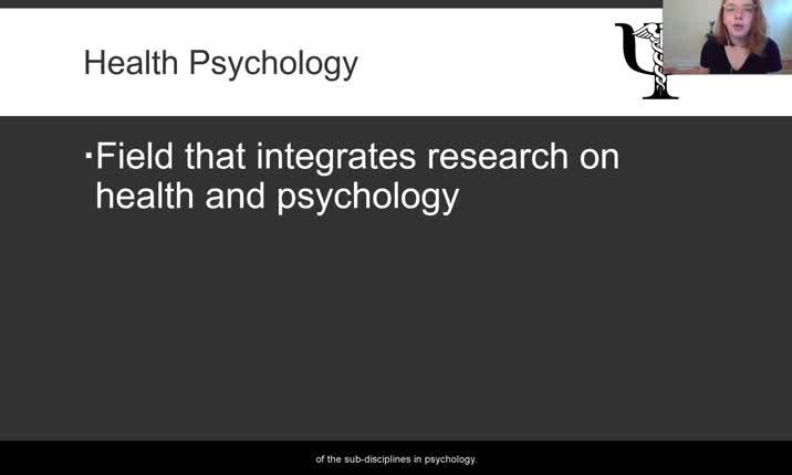 Introduction to Health Psych