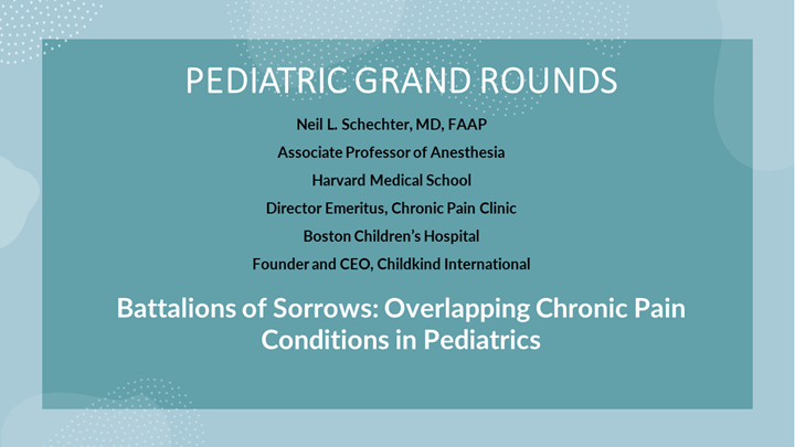 Neil L. Schechter, MD, FAAP