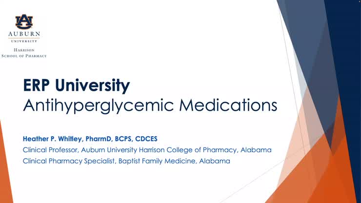 Module 3: Older Antihyperglycemic Medications