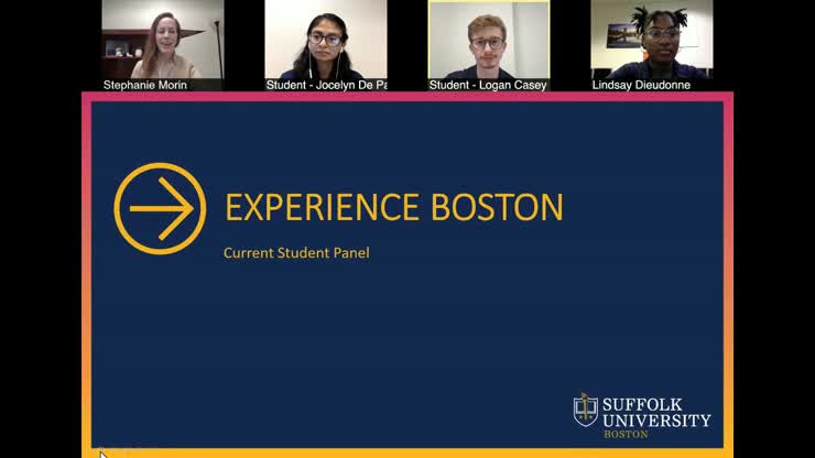 Student Panel: Experience Boston