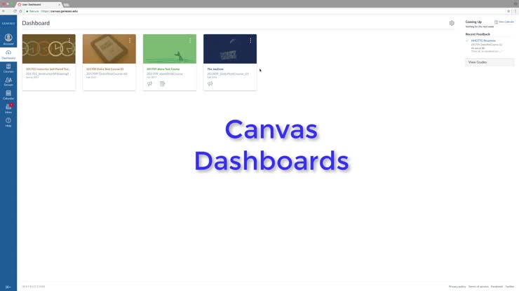Canvas: Updating Your Dashboard (2)