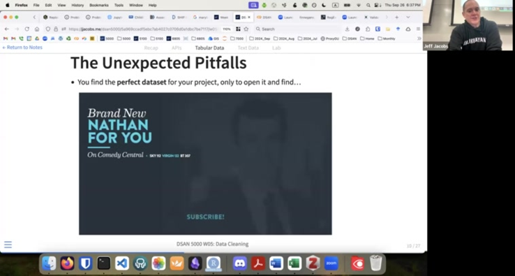 DSAN 5000-04 W05: Data Cleaning