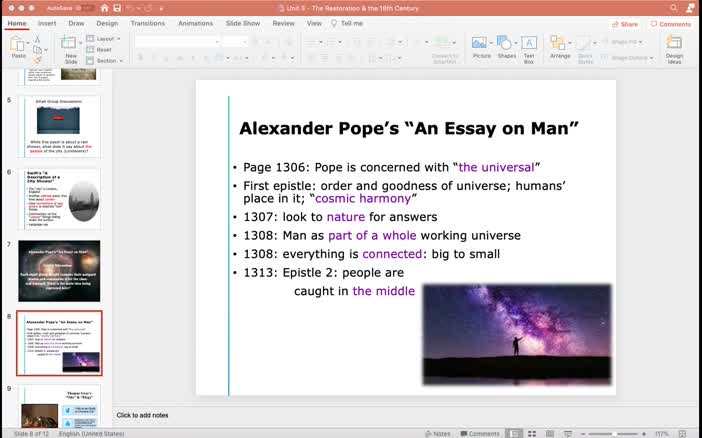 Alexander Pope's "An Essay on Man"
