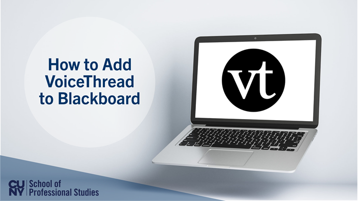How to Add a VoiceThread Activity to Blackboard