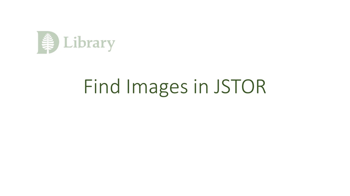 Find Images in JSTOR
