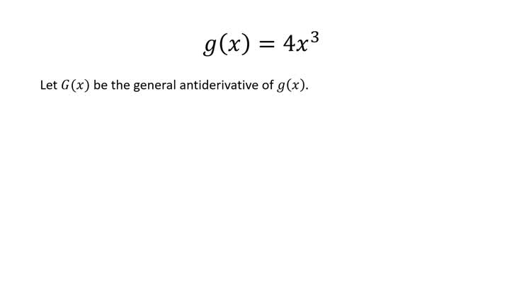 Introduction to Antiderivatives Q1abc