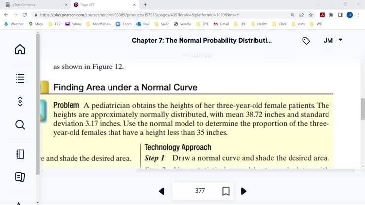 7.2 Solving problems with the Normal Distribution using tables