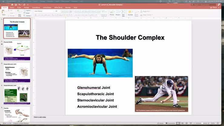 Shoulder Slides 1-5