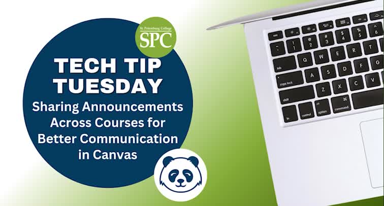 Tech Tip Tuesday: Sharing Announcements Across Courses for Better ...