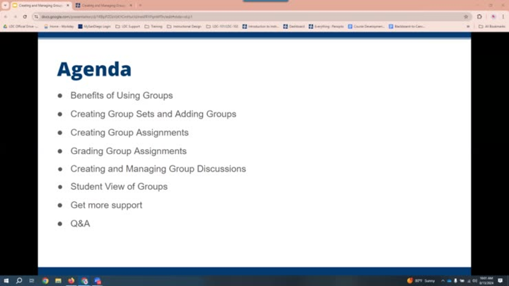 Creating and Managing Groups in Canvas