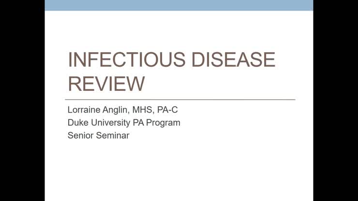 Infectious Disease Review