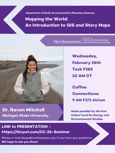 Seminar Series: Dr. Raven Mitchell - Mapping the World: Introduction to ...