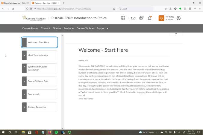Critical Core Evaluation