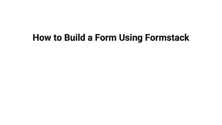 How to Build a Form Using Ramdocs, Powered by Formstack