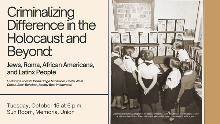 Criminalizing Difference in the Holocaust and Beyond: Jews, Roma ...