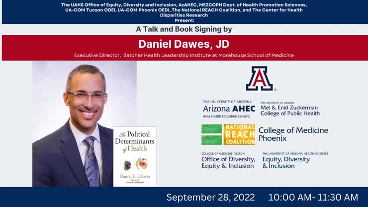 Daniel Dawes, JD, The Political Determinants of Health