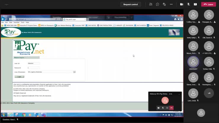 Advisory VA rPay Demo 10_20_21