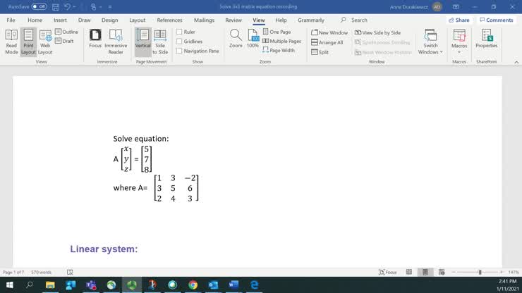 Monday, January 11, 2021 at 7:24:37 AM