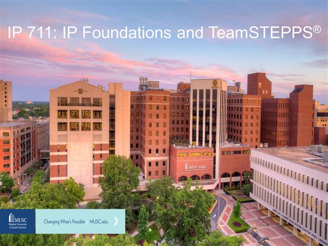 Overview of the TeamSTEPPS Team Training Program and the TeamSTEPPS key ...