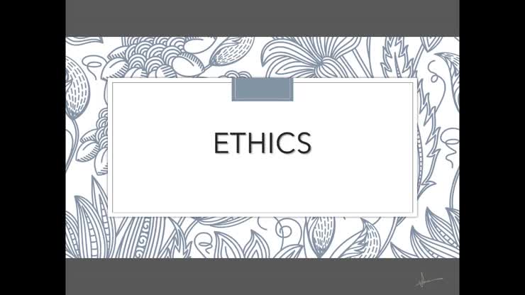 ETHICS CLASS