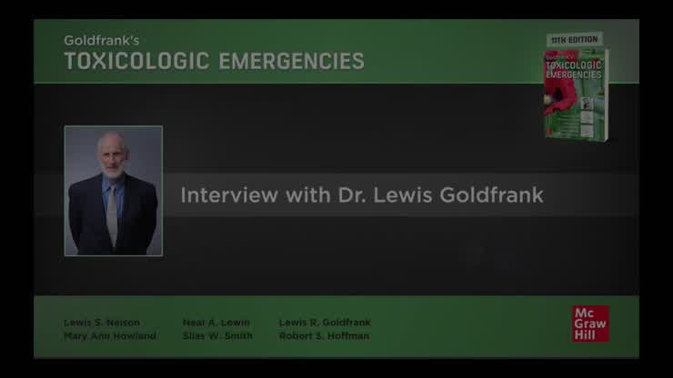 Dr Goldfrank Interview