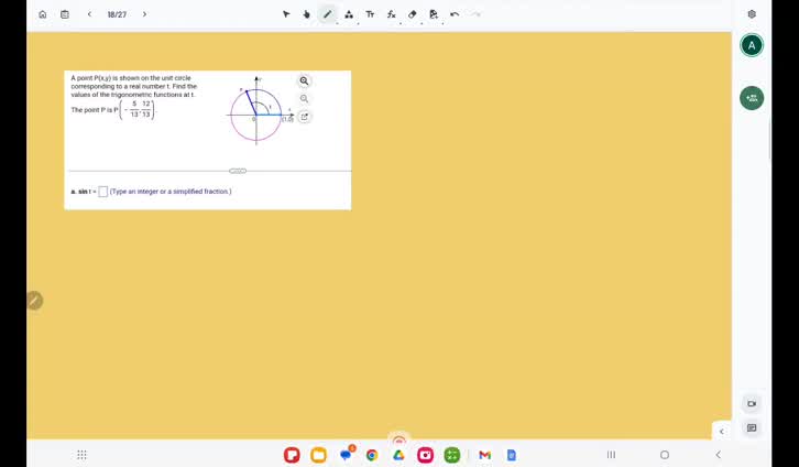 4.2- Trigonometric Functions the Unit Circle (Part 2)