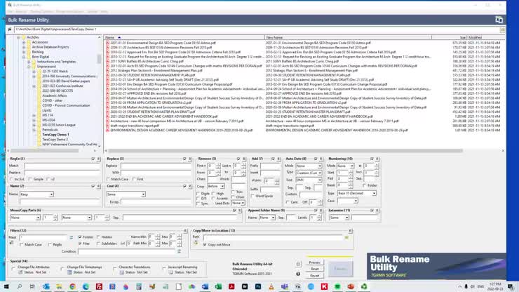 Bulk Rename Tutorial
