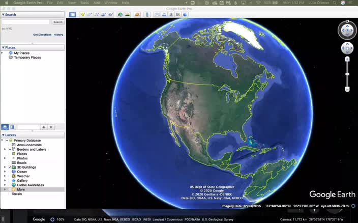 Advanced measuring in Google Earth - Pro & Web