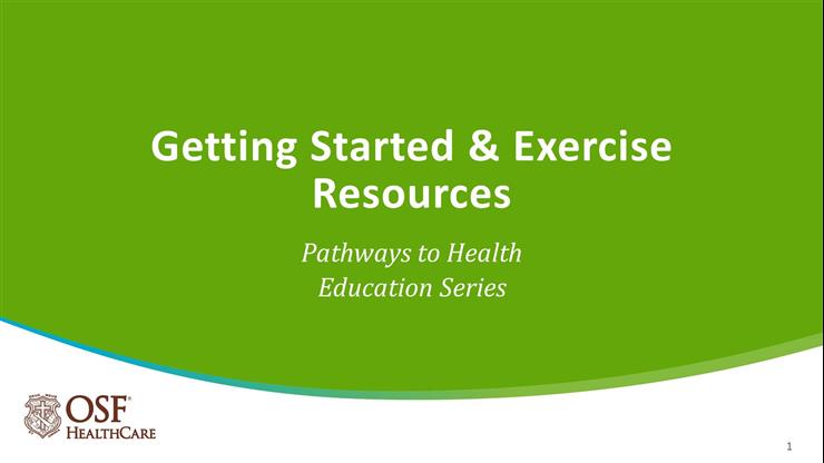 Getting Started with Exercise