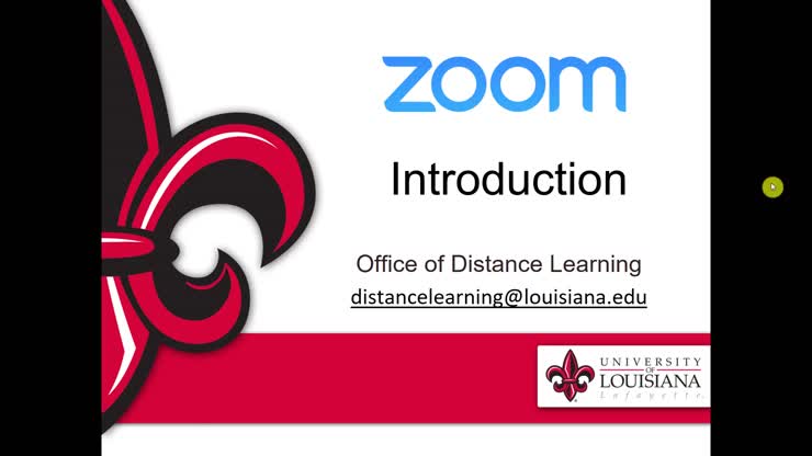Zoom Introduction
