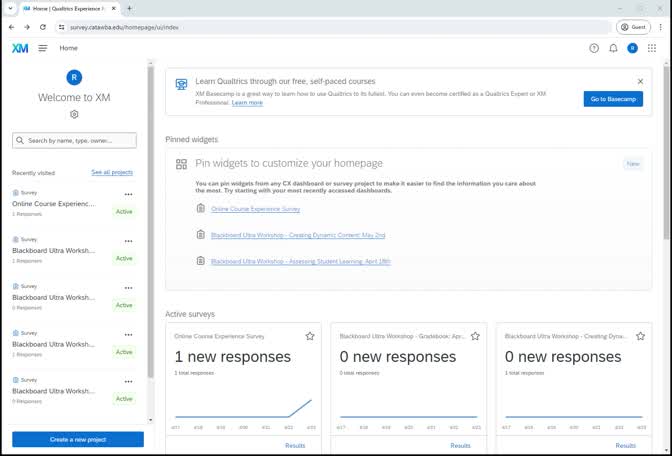 Qualtrics - Homepage