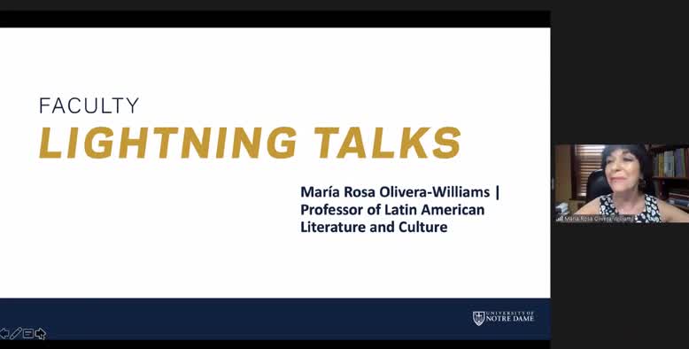 Maria Rosa Olivera-Williams, Romance Languages and Literatures