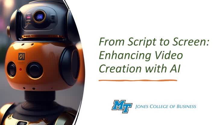 From Script to Screen: Enhancing Video Creation with AI.