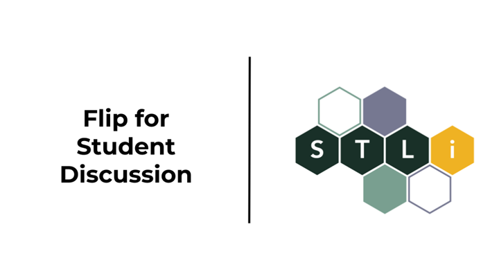 Flip for Student Discussion